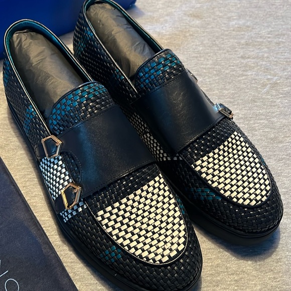 Marc Nolan | Shoes | New In Box Kyler Ocean Breeze Leather Monk Strap ...